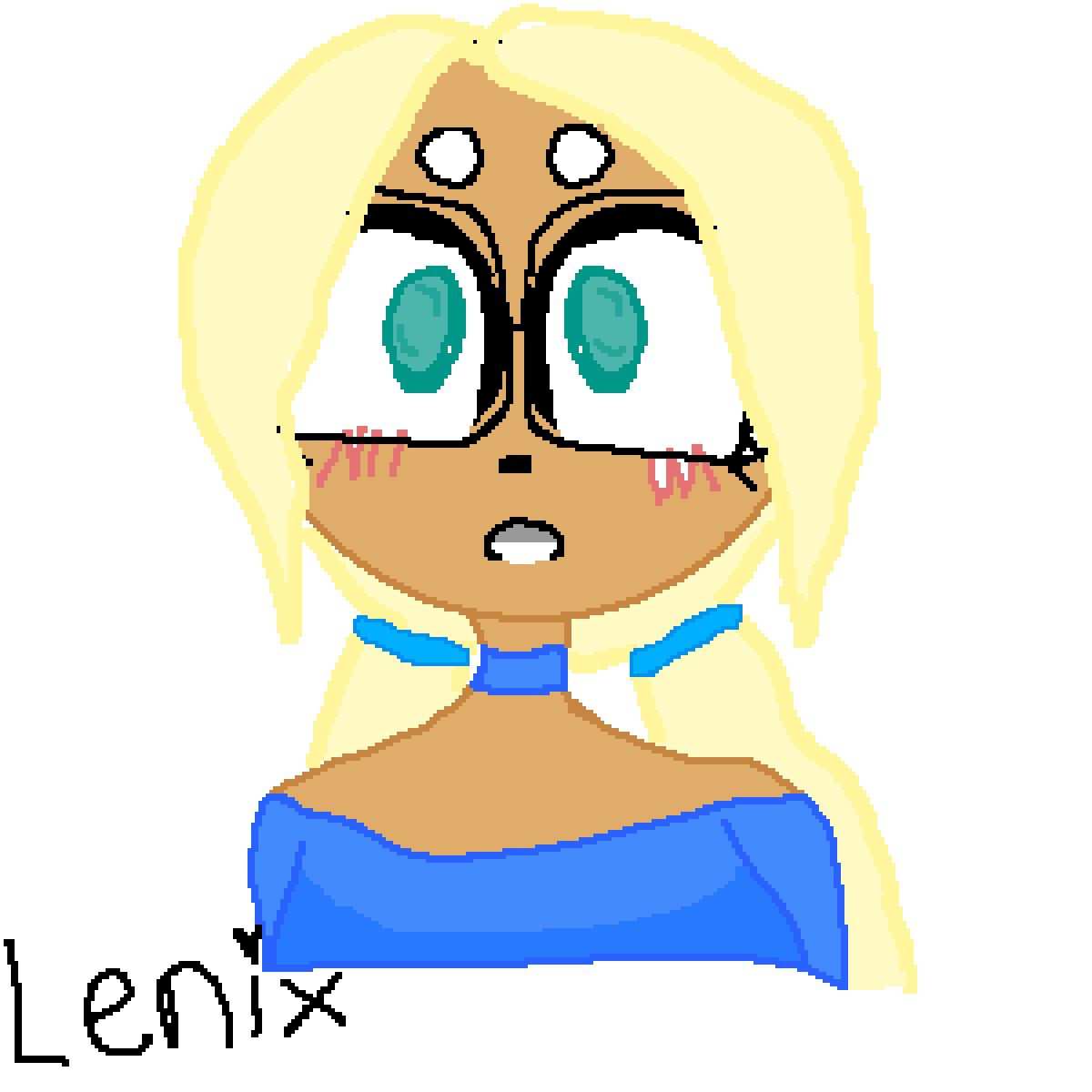 Pixilart - lenix by zombieink69