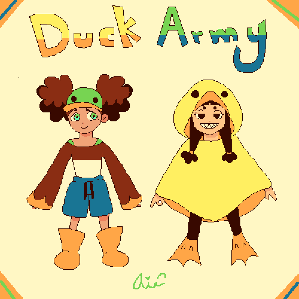 Pixilart - All Hail the Duck Army by Lavender-Cupid