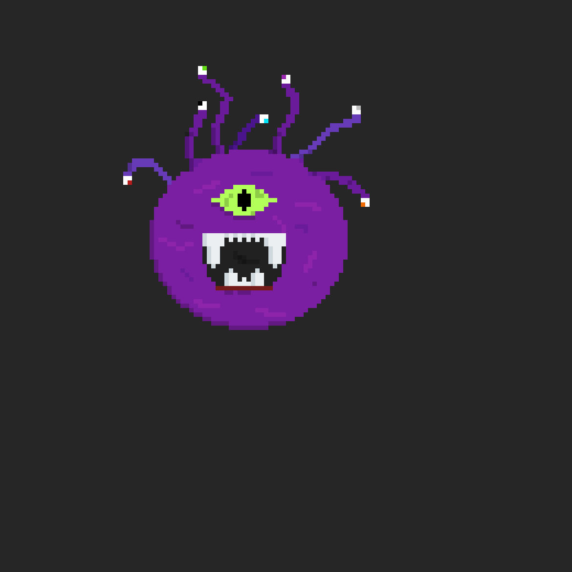 Pixilart - Beholder by TubaArchmage69