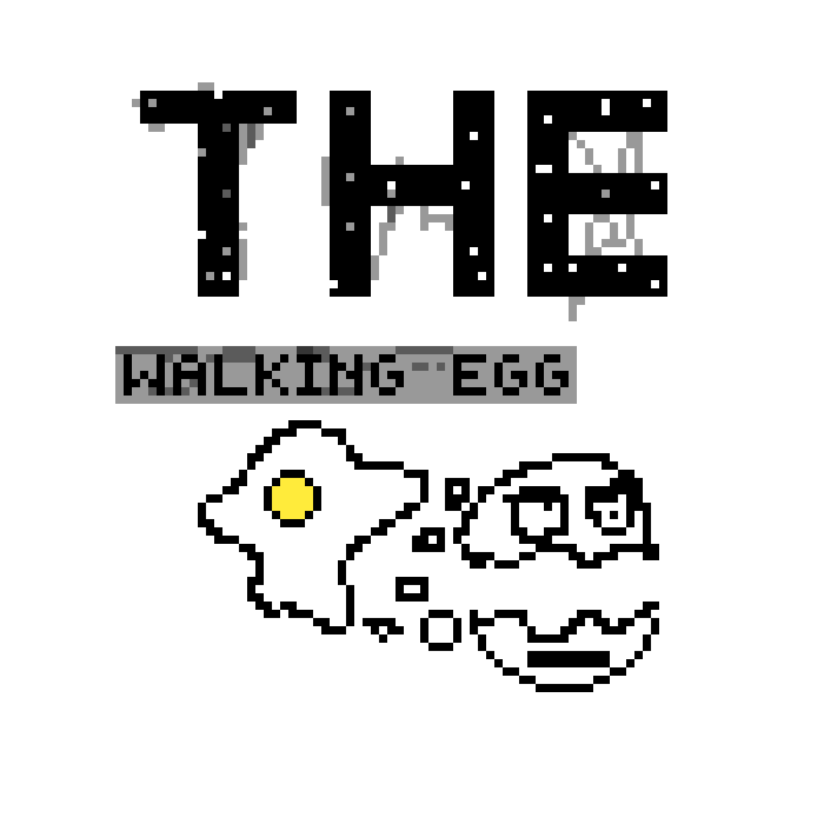 Editing the walking egg - Free online pixel art drawing tool - Pixilart