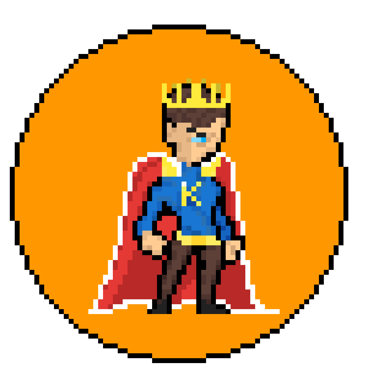 Pixilart - Oc (The King) by TheWhiteTiger