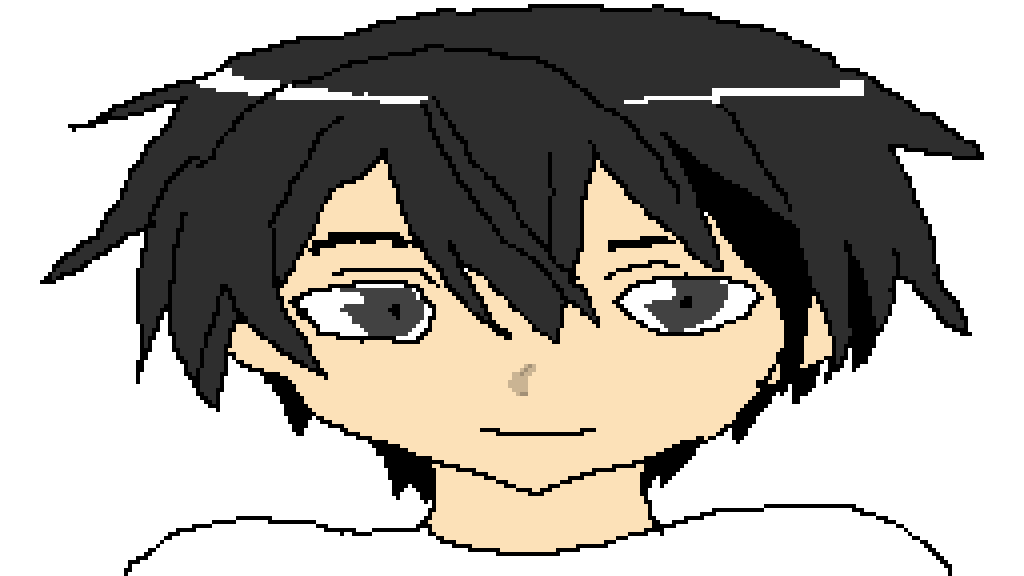 Editing Kirito - Free online pixel art drawing tool - Pixilart