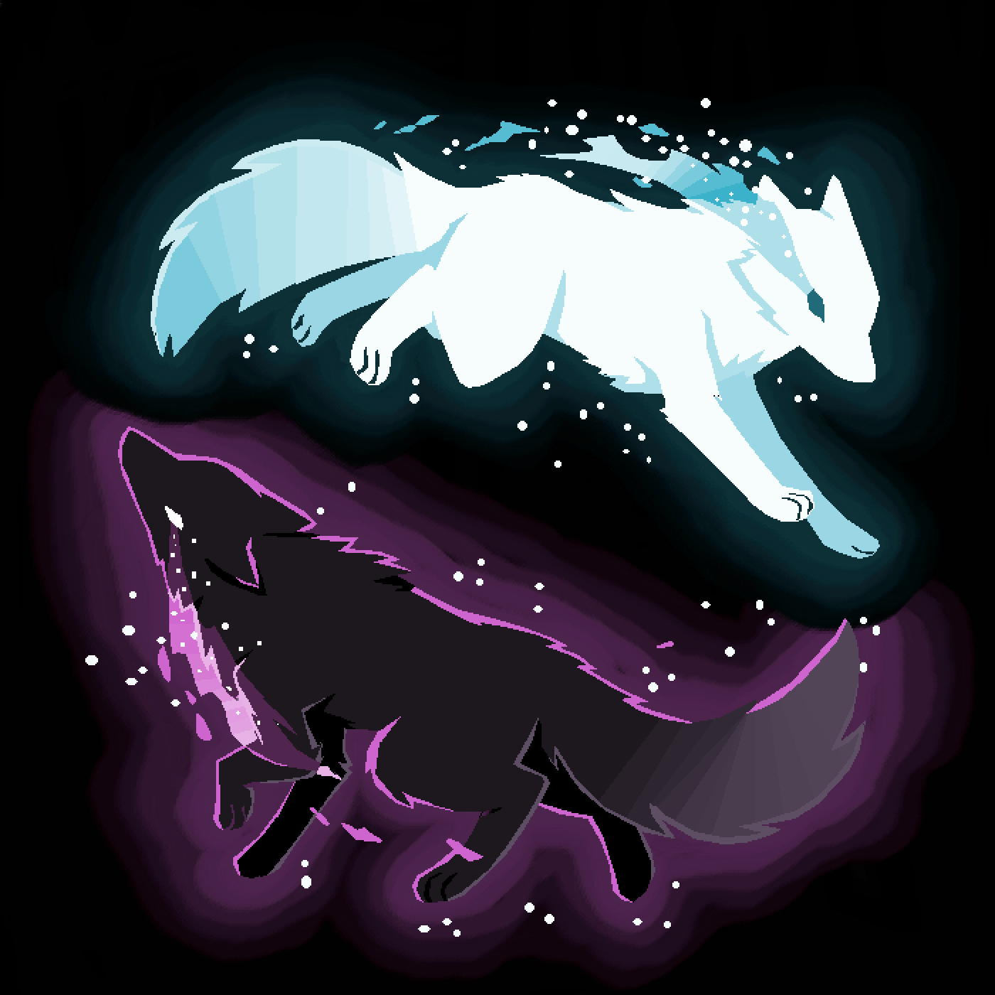 Pixilart - Spirit wolfs by Bristlestar