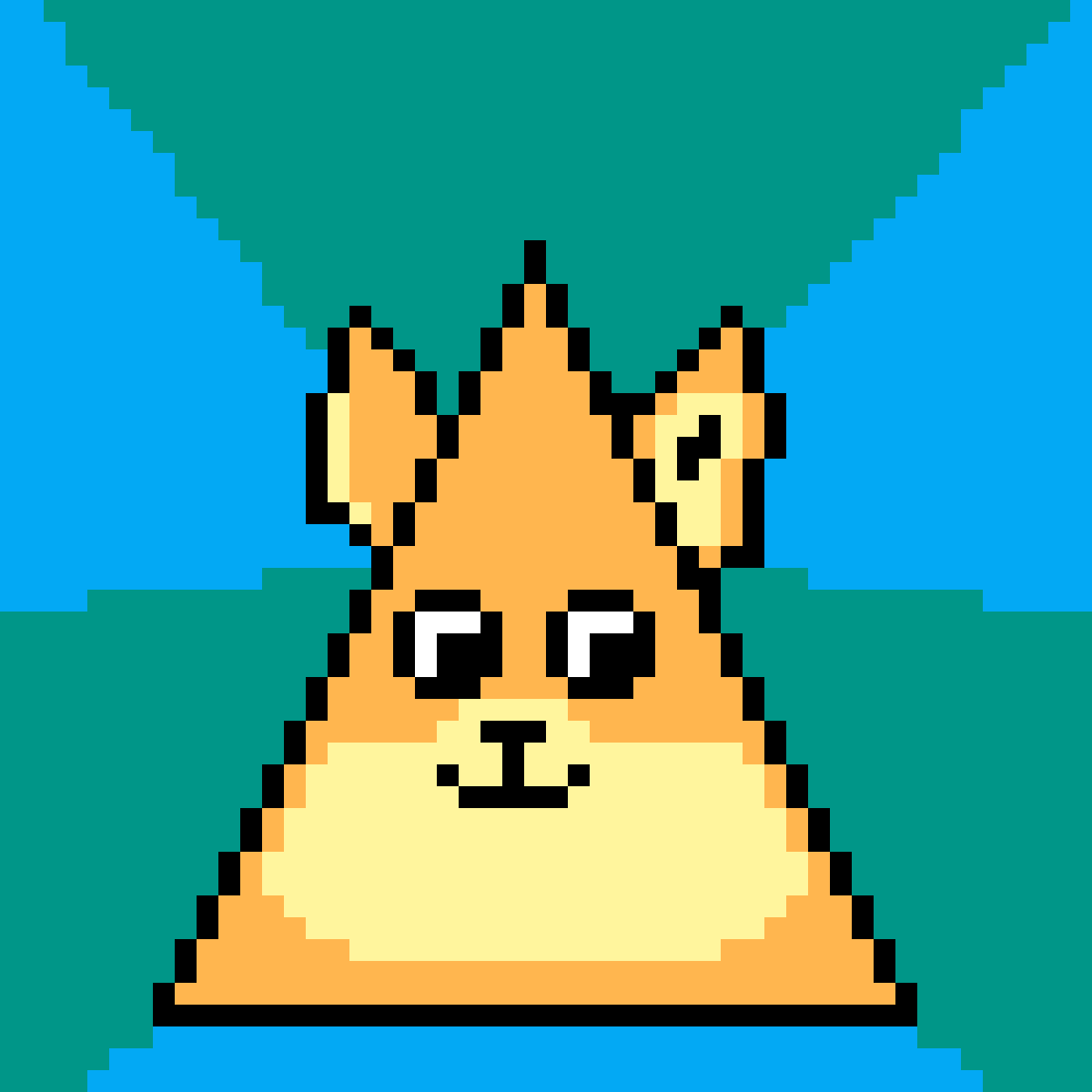 Pixilart - Doge triangle by BananaManPV