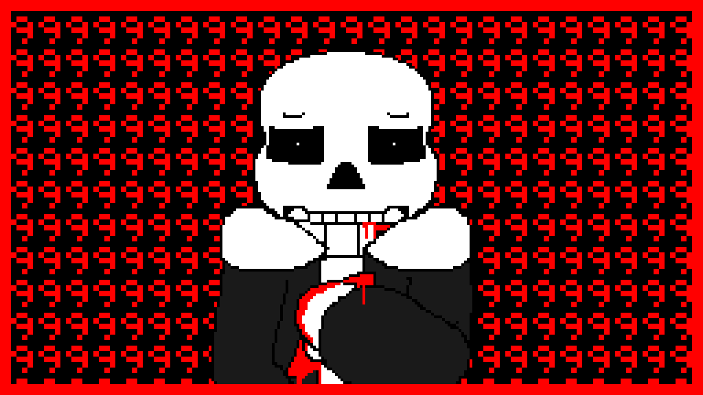 Pixilart - Sans death by Foxy2409
