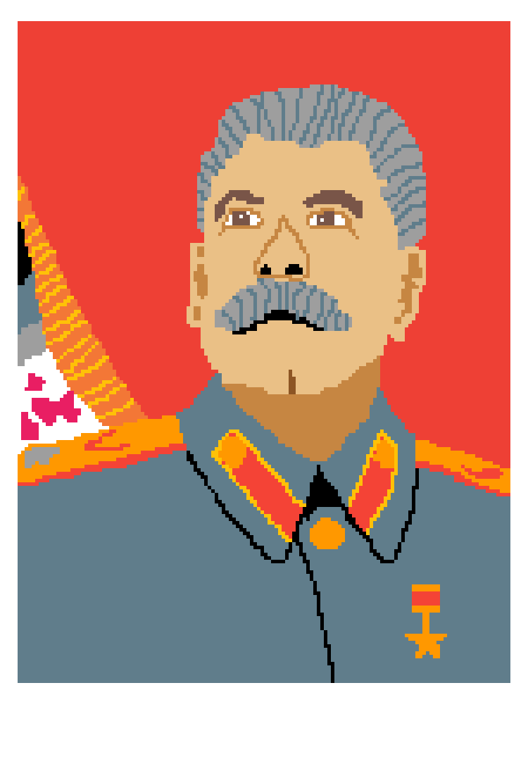 Pixilart - Joseph Stalin by Anonymous