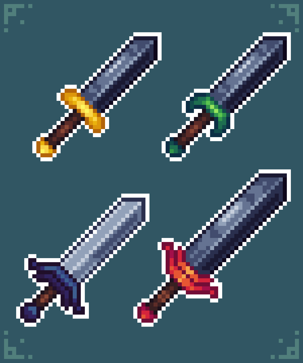 Pixilart Swords By Whyamipurple