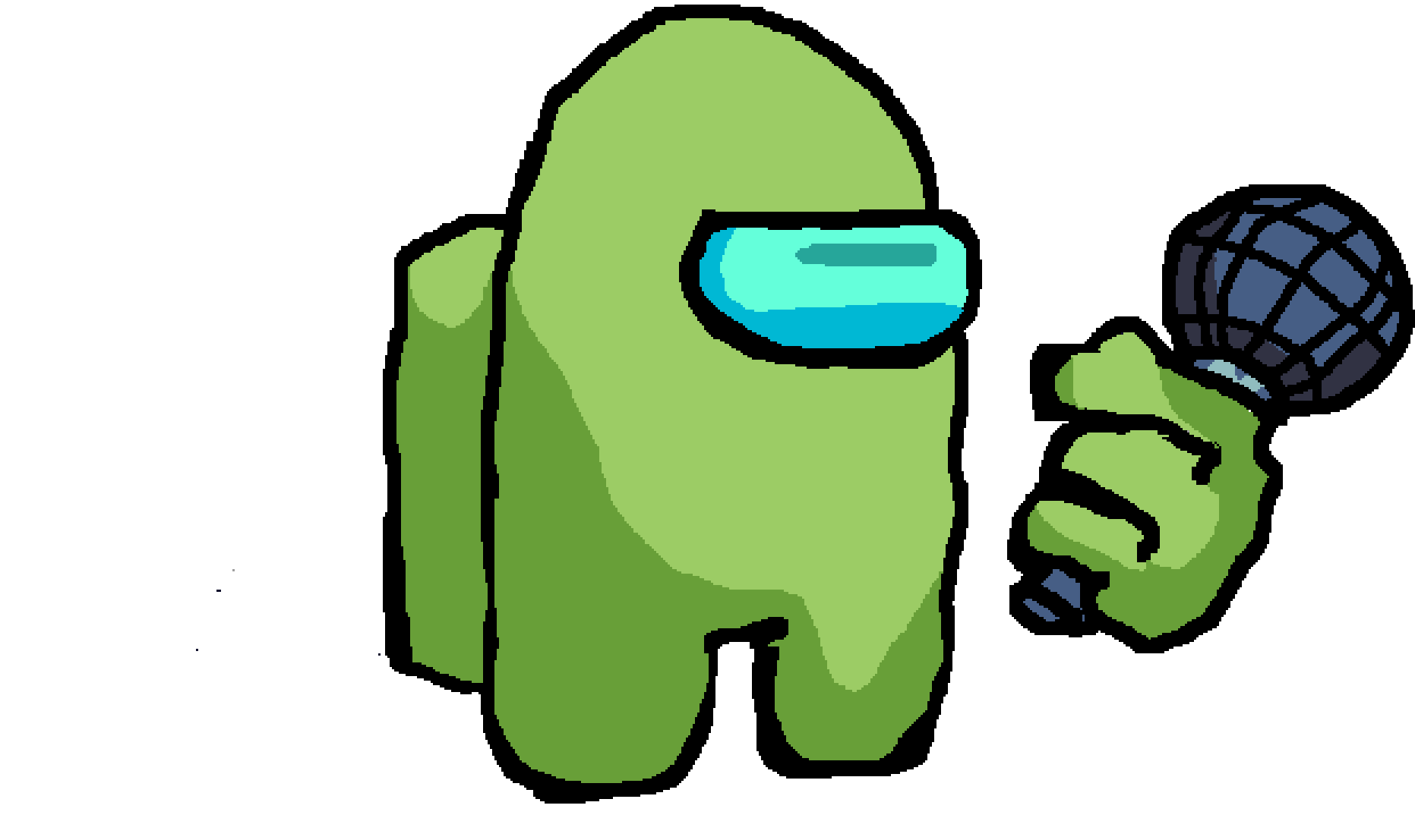 Pixilart - green impostor by THECAPTAIN85