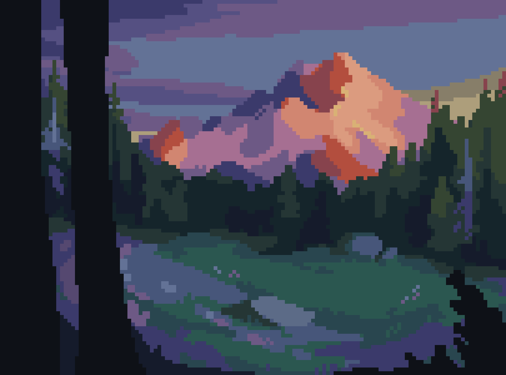 Pixilart - Sunset by 8-bit-adventure