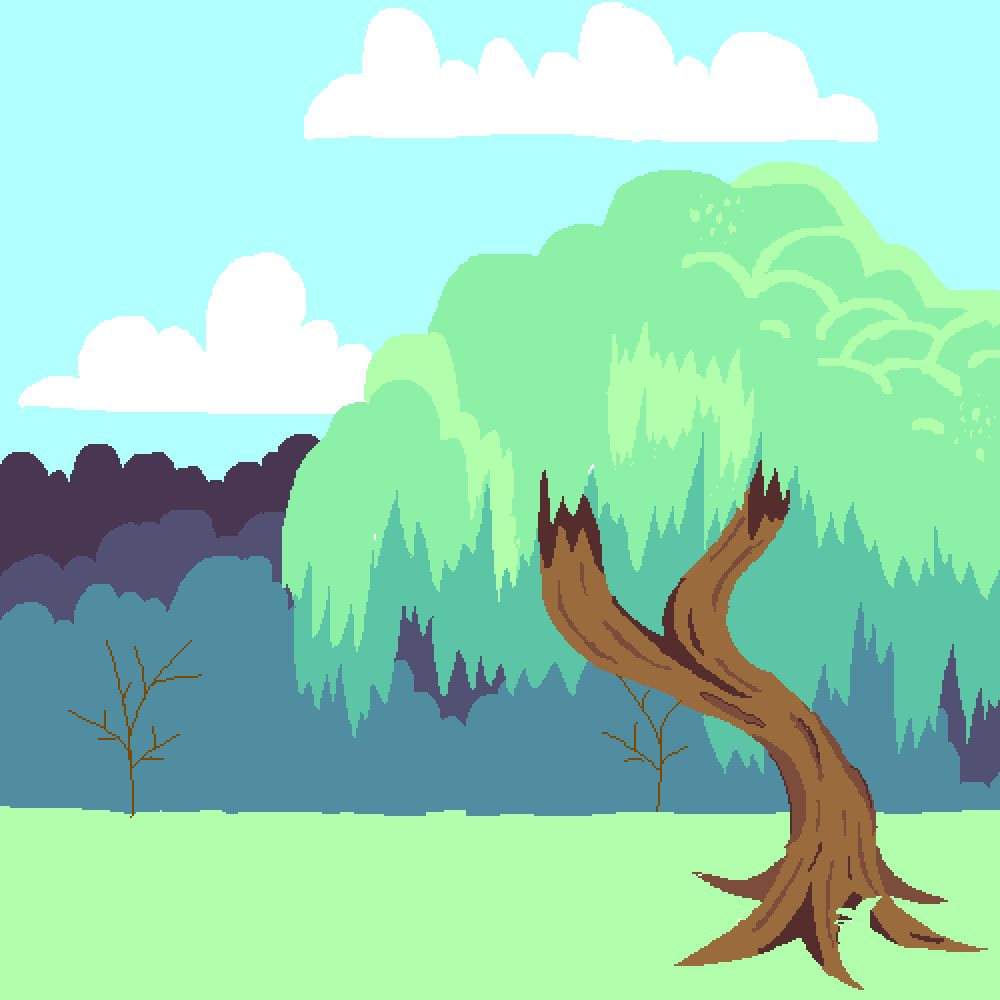 Pixilart - Willow Tree by minotaurman