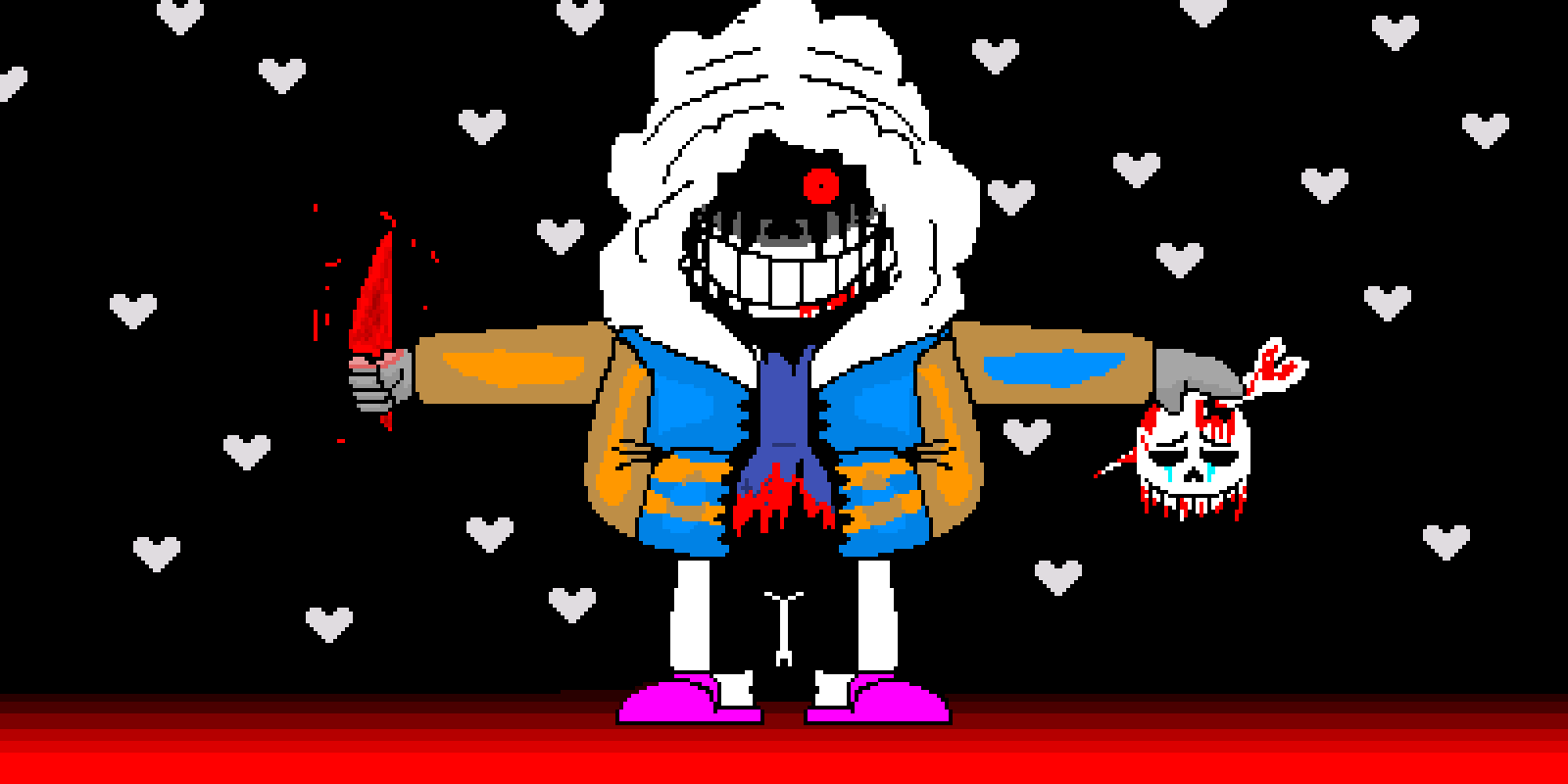 Editing outer murder time trio - Free online pixel art drawing tool ...