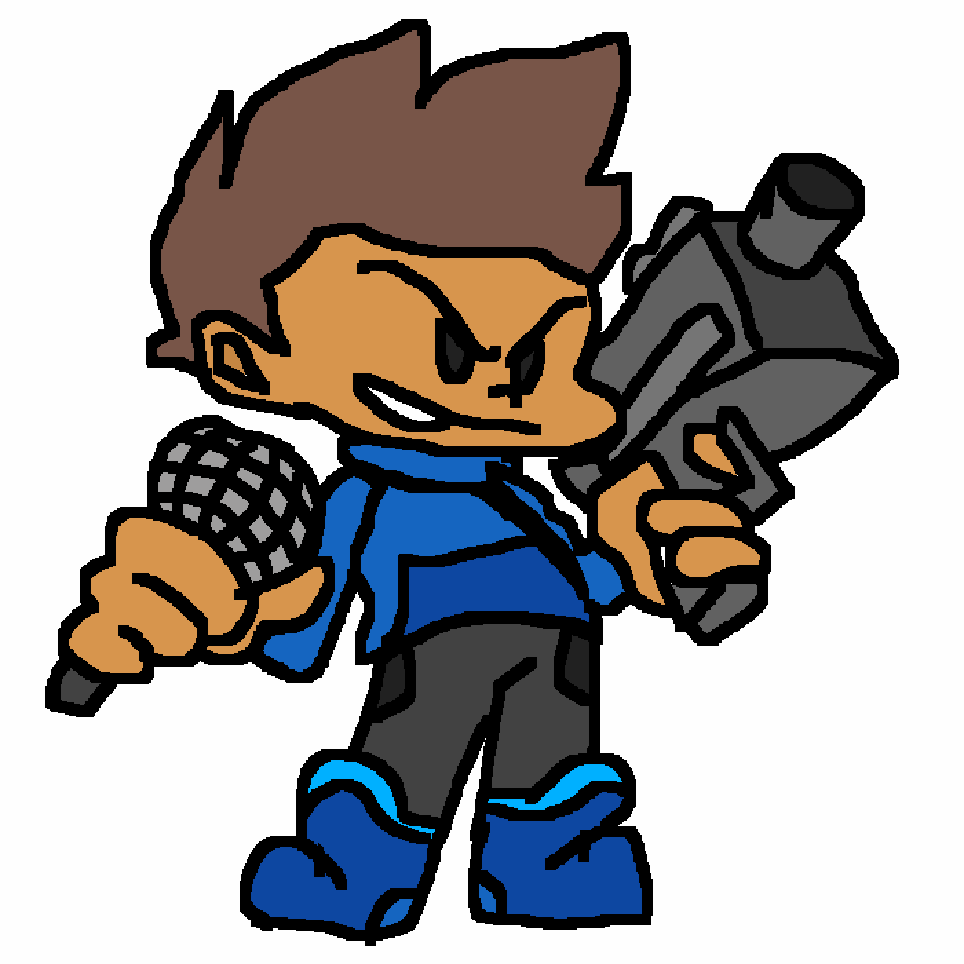 Pixilart - xavier in my fnf mod by queen-alaunni