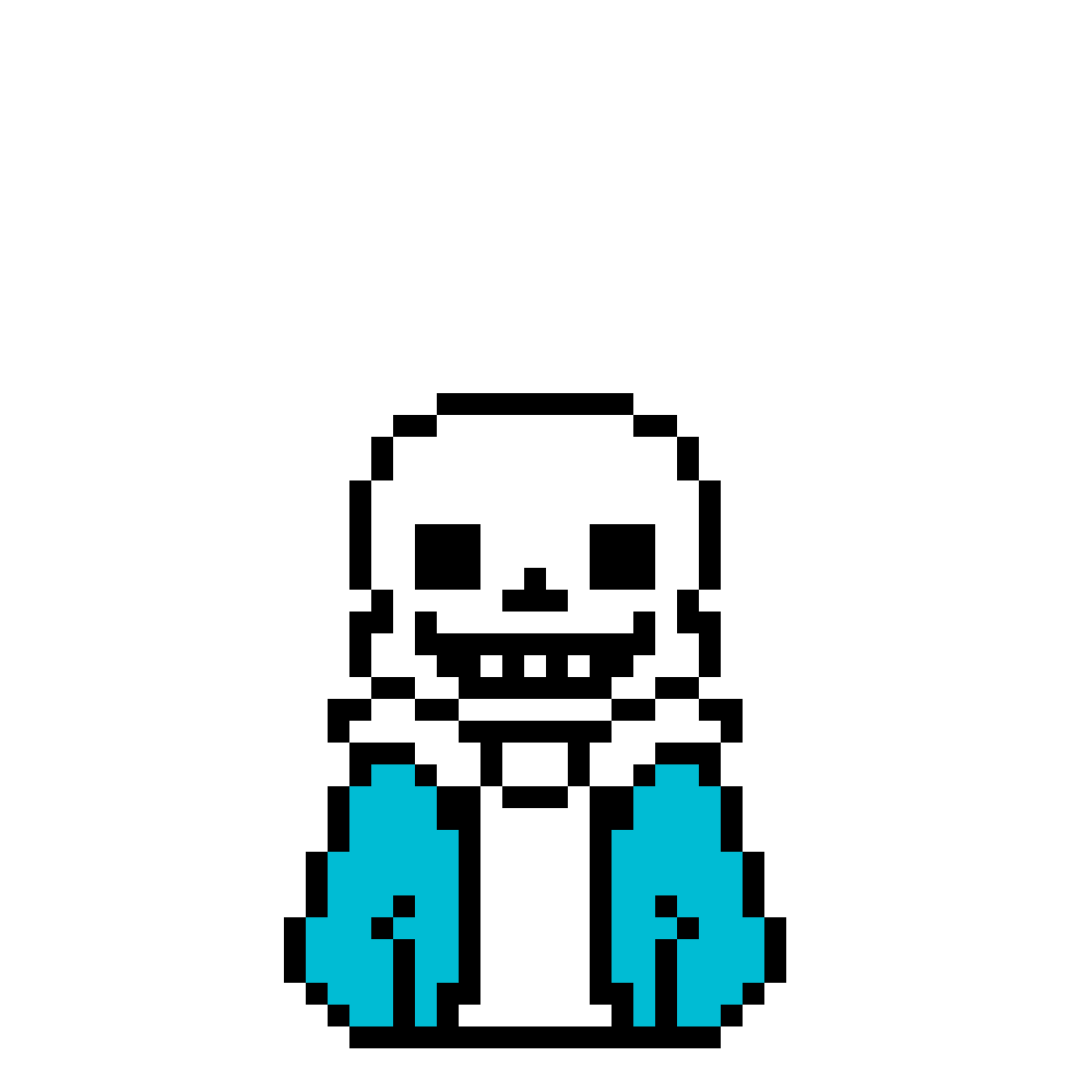Pixilart - cute sans by baeguri