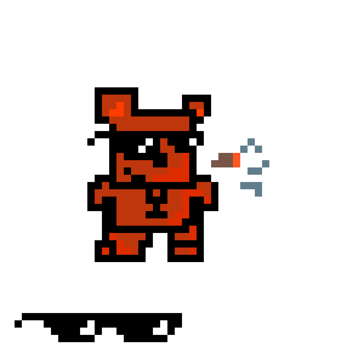 Pixilart - GANGSTA FREDDY by Supercat1198