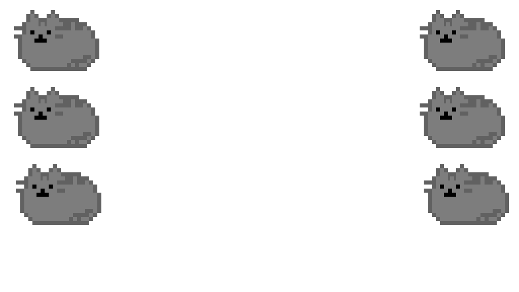 Editing Make your own Pusheen colan - Free online pixel art drawing ...