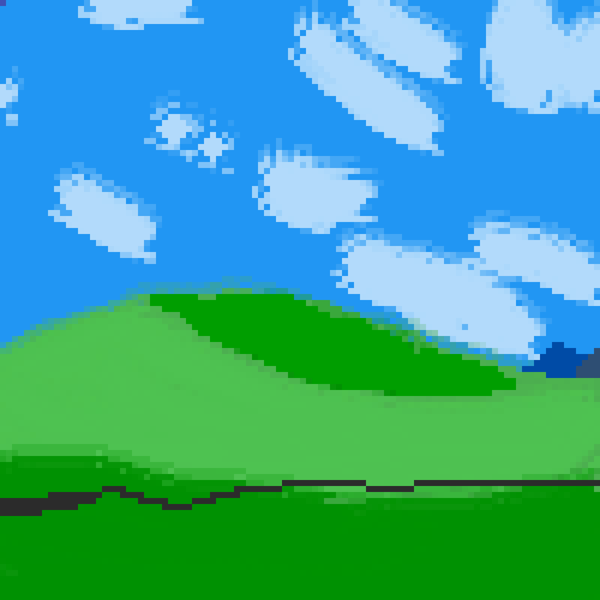 Editing Windows XP Bliss - Free online pixel art drawing tool - Pixilart