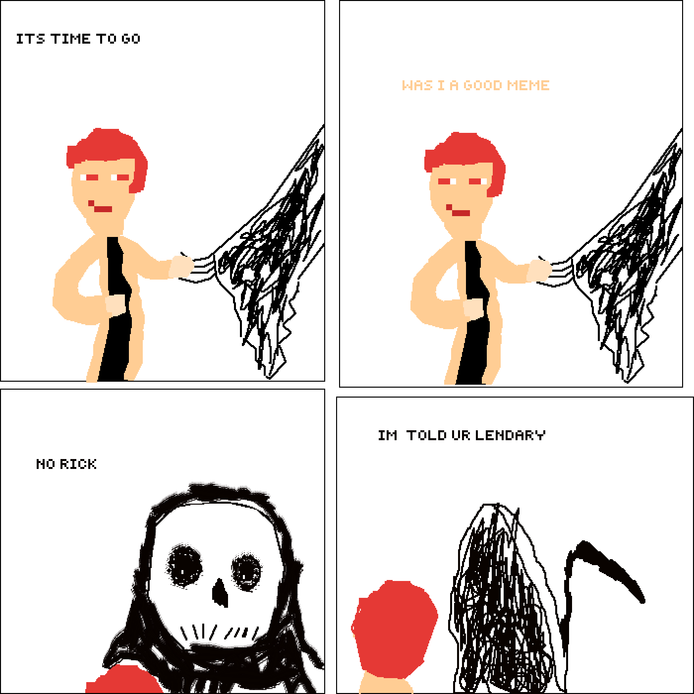 Pixilart - Its time to go rick meme by MR-P-H-R-O-G