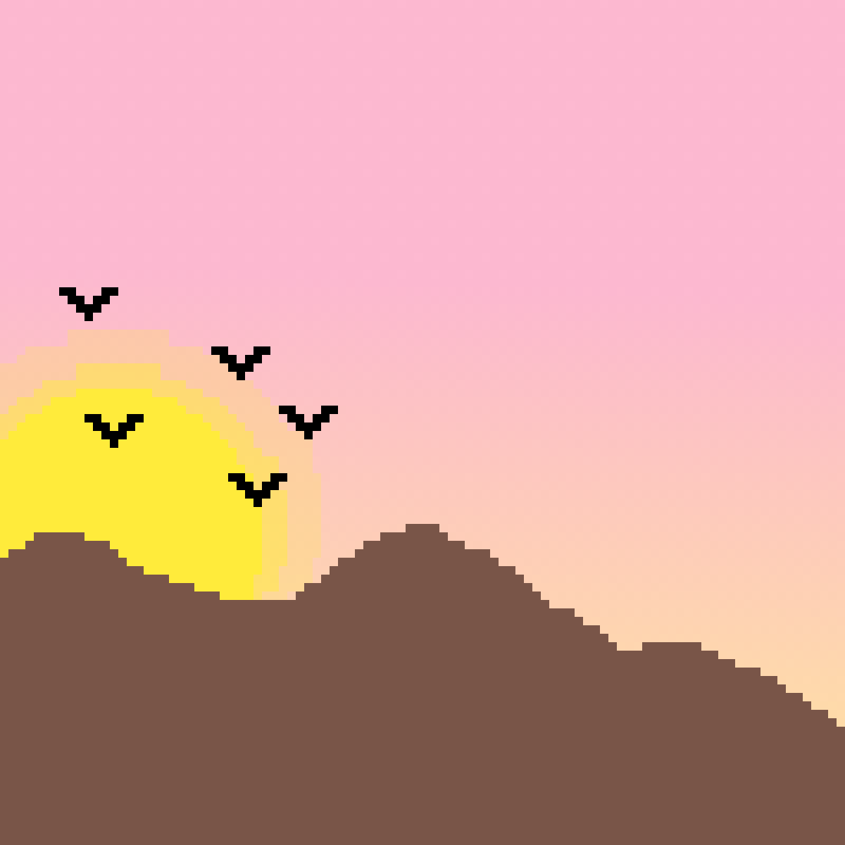 Pixilart - eep ugly sunset by GetConsumed