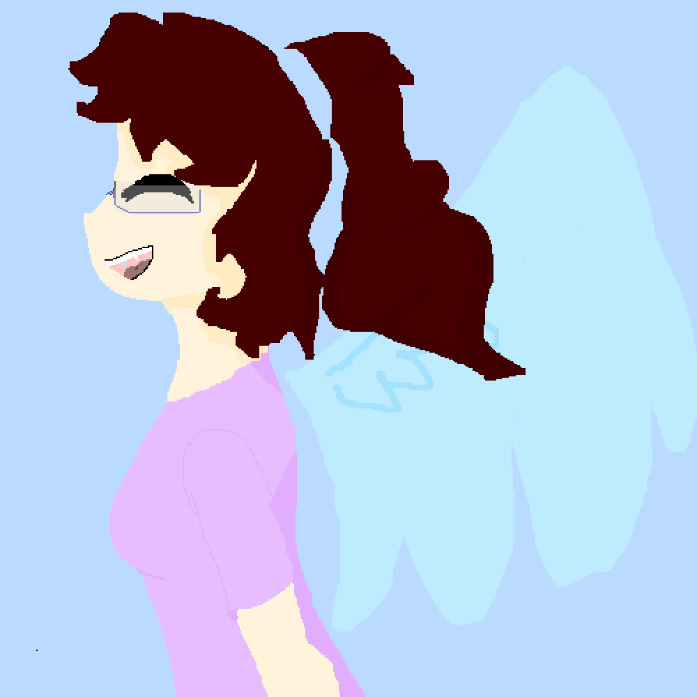 Pixilart - Laycie has Flown Away Happily. by NuffyMuffy