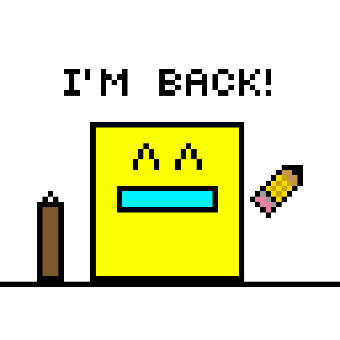 Pixilart - I'm BACK! by nsnskldhebs