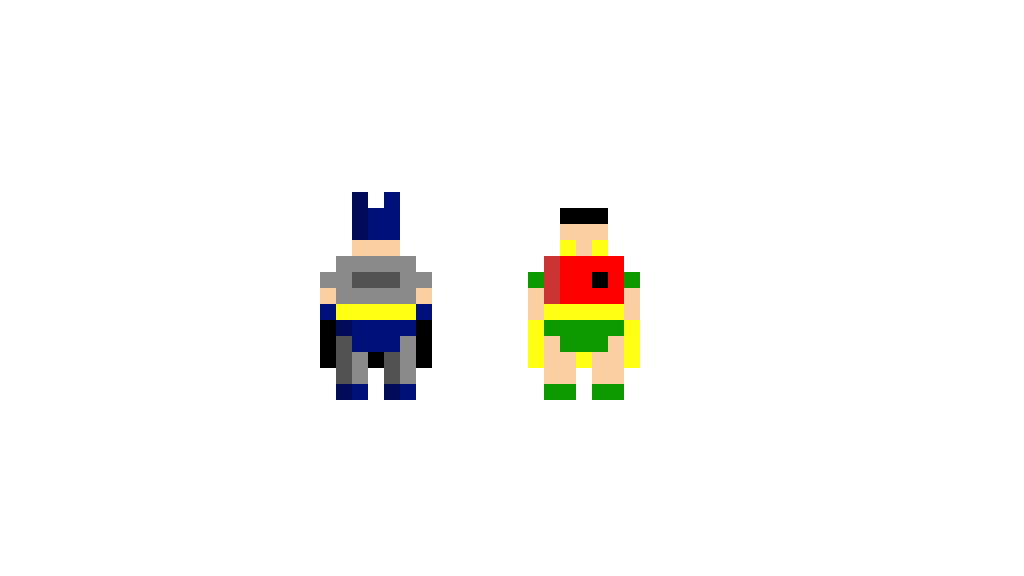 Pixilart - Batman and Robin by wetr567