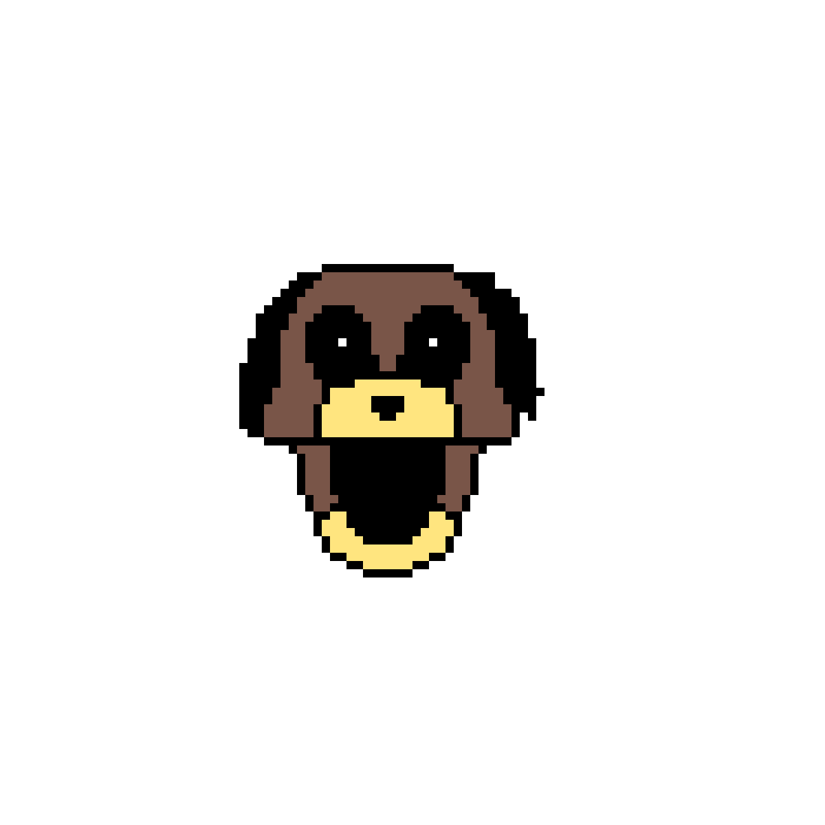 Pixilart - Sparky’s head by Lace1