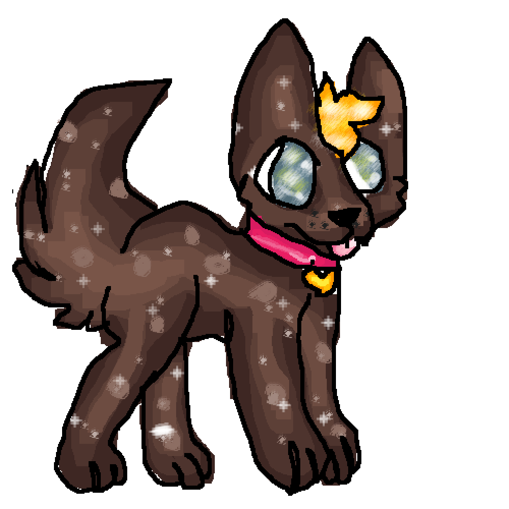 Pixilart - coco puppy adopted by smollbeansoul