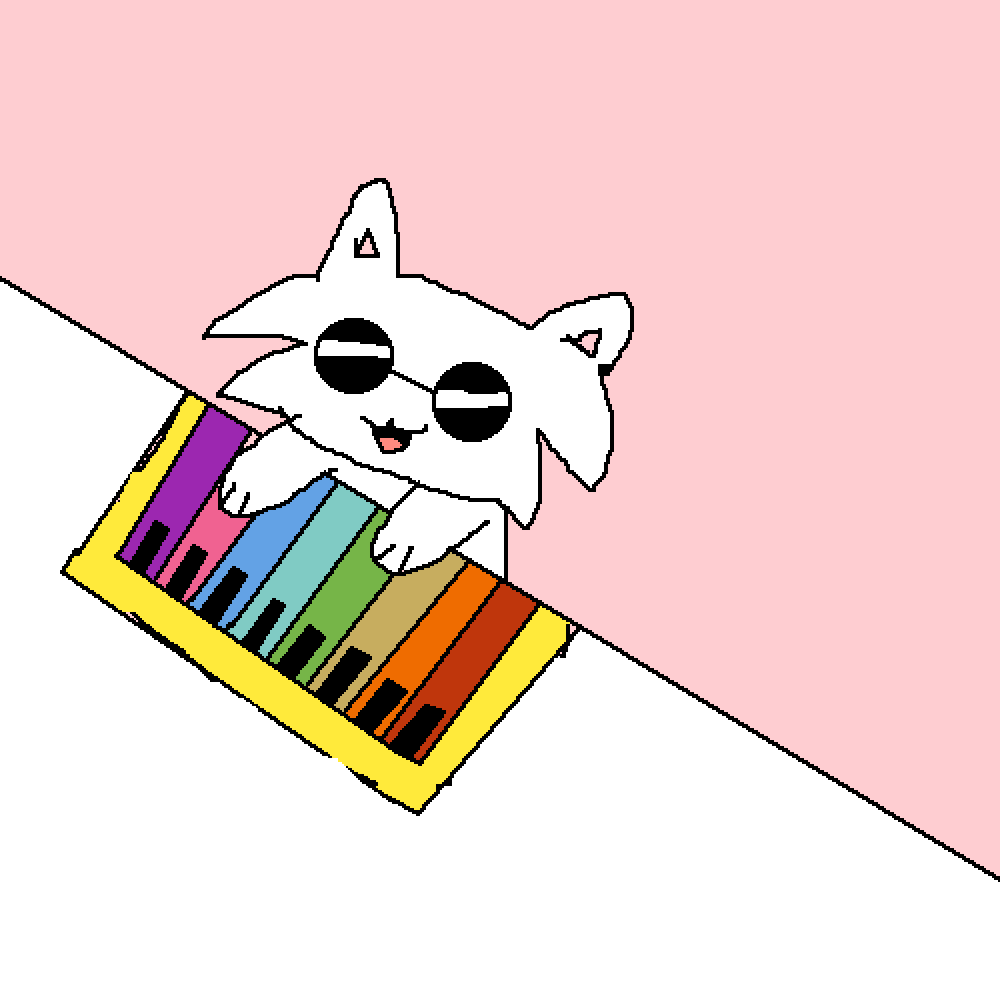 Editing gojo playing piano - Free online pixel art drawing tool - Pixilart