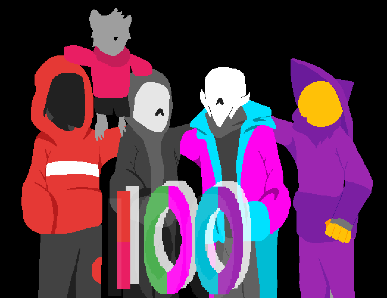 SIDE CHARACTERS by Skele-Bones - Pixilart