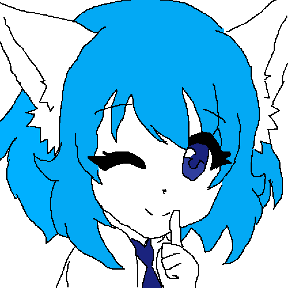 Pixilart - Wolfychu by Purplesnow