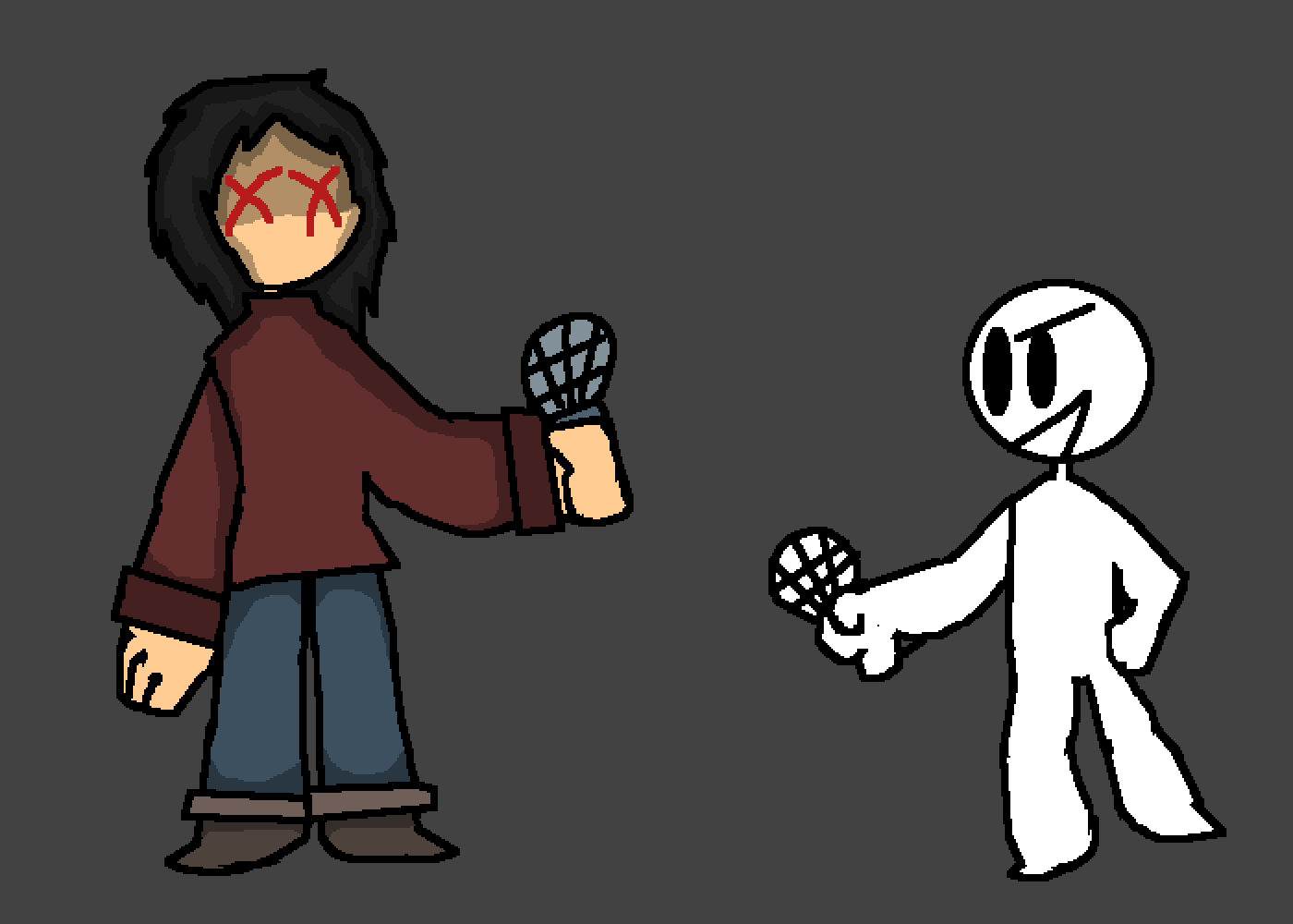 Pixilart - Fnf base by Pumpkinboi