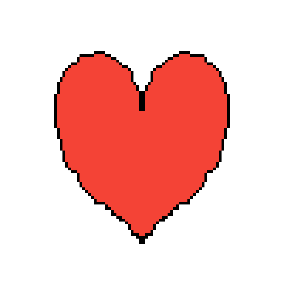 Pixilart - heart by amongBaconhairs