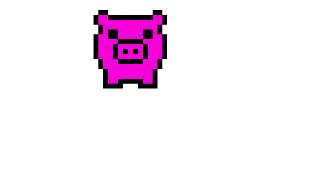 Editing Pig - Free online pixel art drawing tool - Pixilart