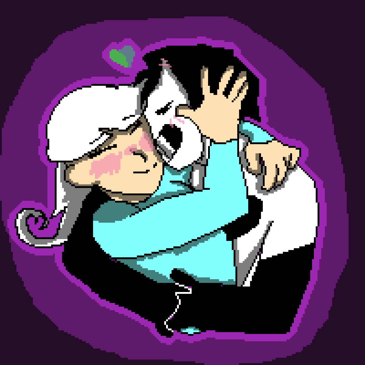 Pixilart - Soffy X Neon by Spark-SC