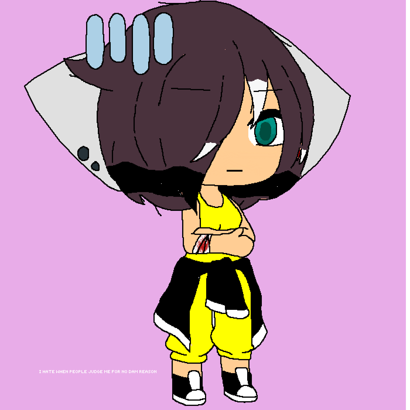 Editing gacha life - Free online pixel art drawing tool - Pixilart