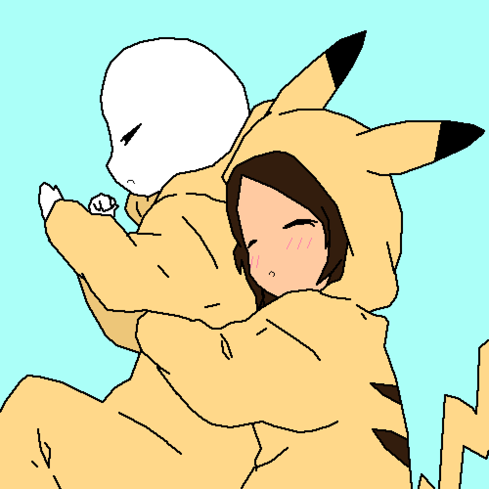 Pixilart - Pikachu collab :3 by Spookip