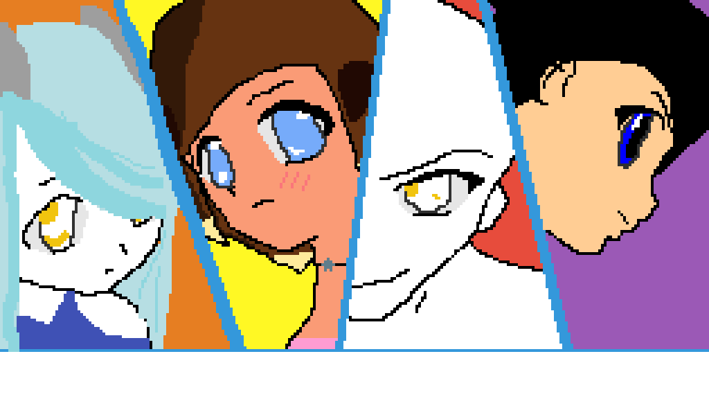 Editing Anime colab - Free online pixel art drawing tool - Pixilart