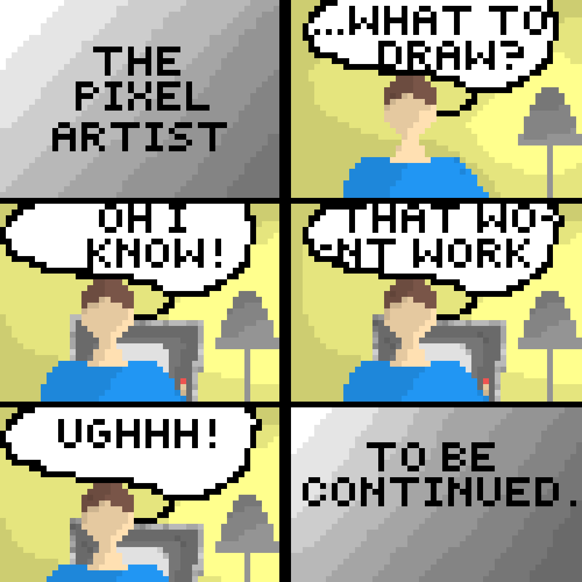 Episode 1 - The Pixel Artist - Pixilart Comics