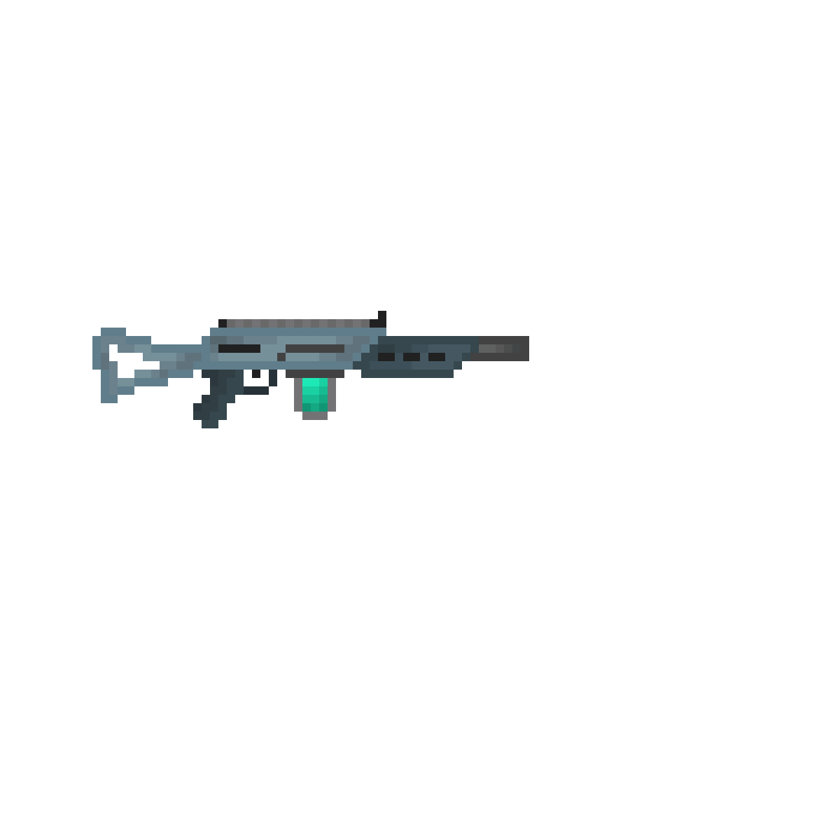 Pixilart - futuristic gun by tactical-fish