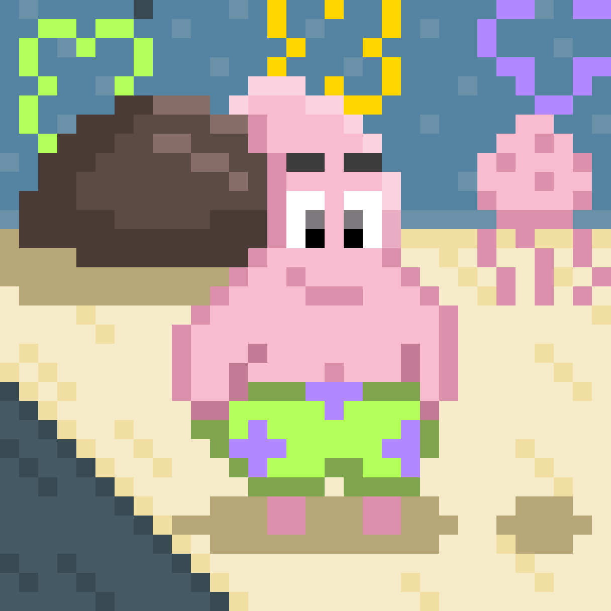 Pixilart - Patrick Star by EnzoSepulcri