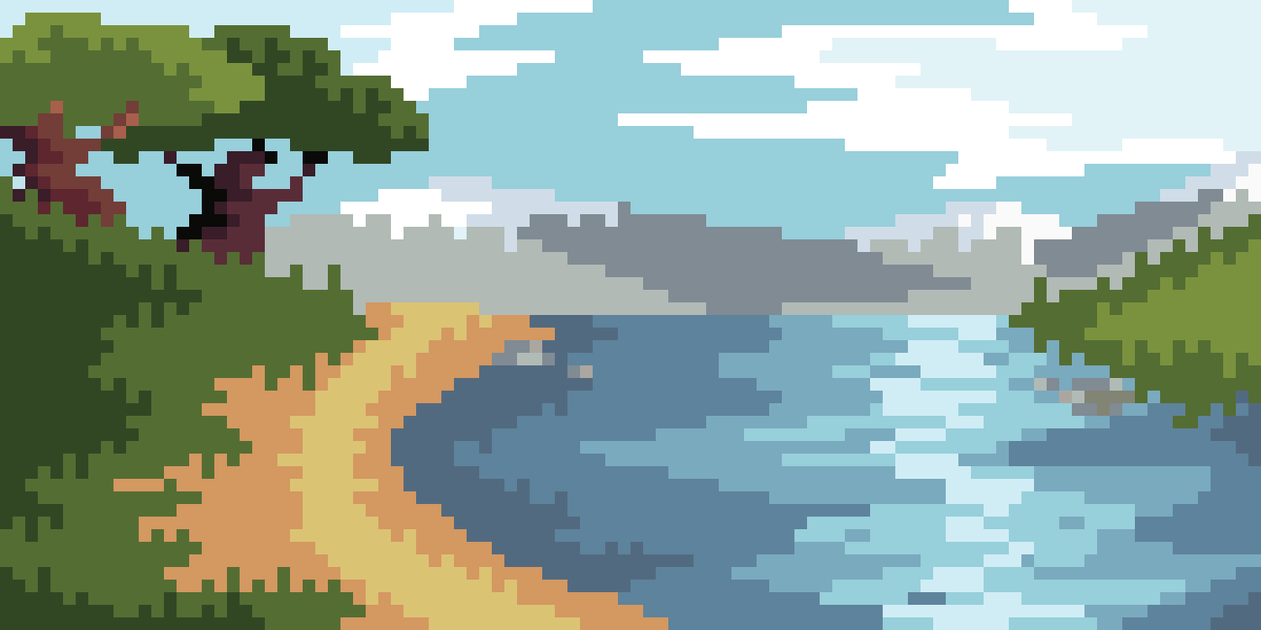 Pixilart - Landscape Test by CEO-of-Duckz