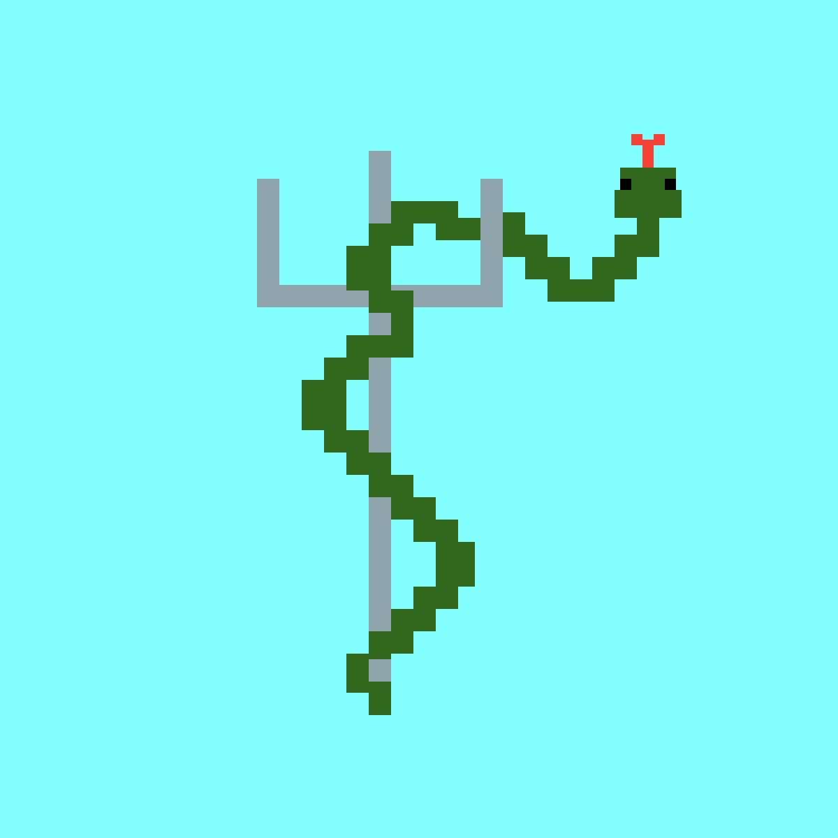 Pixilart - Serpent Scepter by Hates-everythin