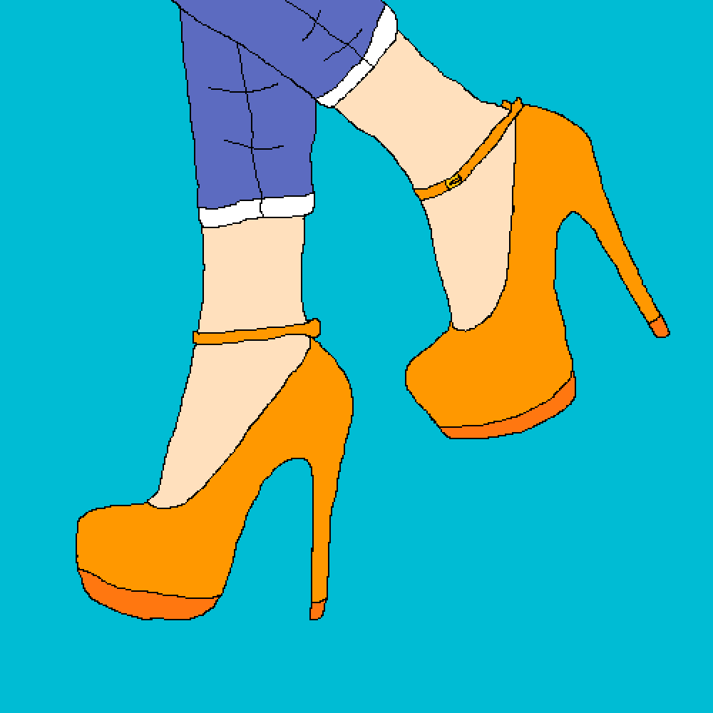 Edición feet? - Herramienta gratuita de dibujo en línea de pixel art ...