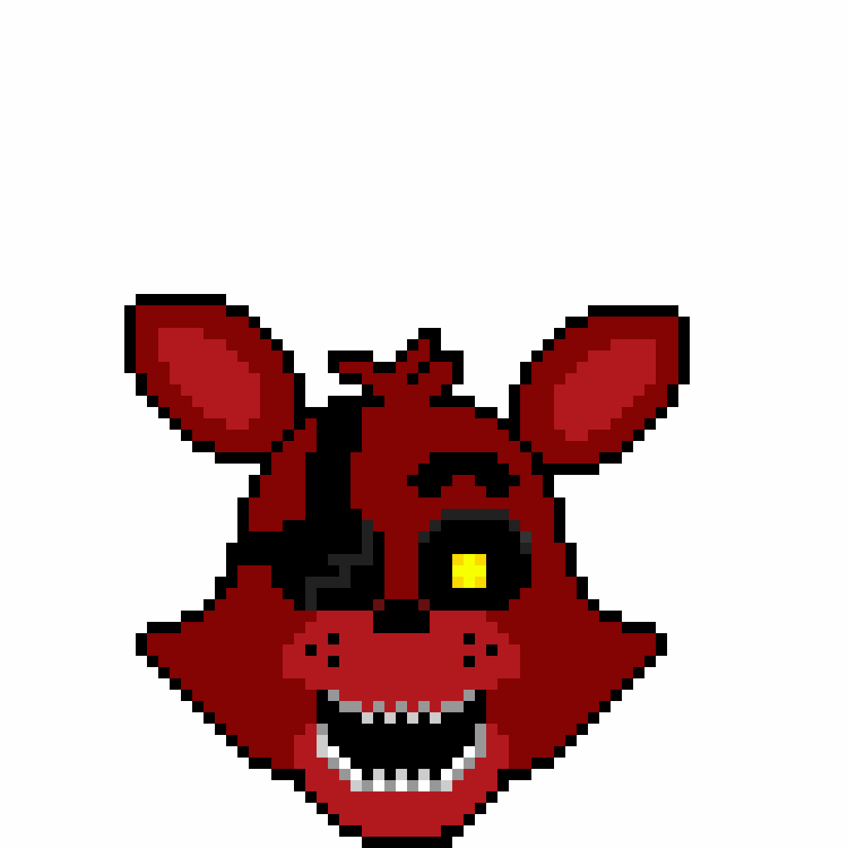 Pixilart - foxy and mangle by Funtime-Crew