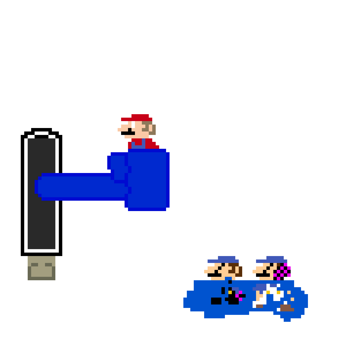 Pixilart - Just Another SMG4 Drawing by Staticstellar