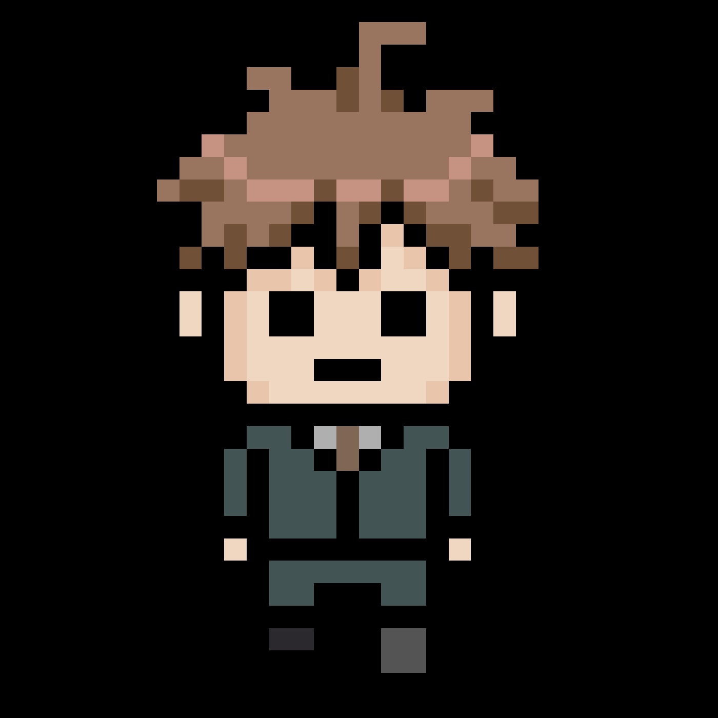 Makoto Naegi Sprites Png