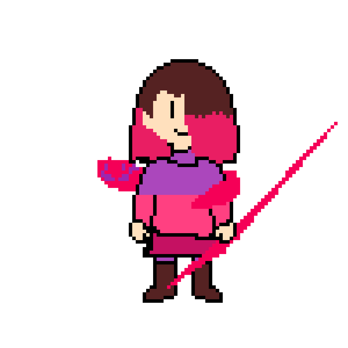 Pixilart - glitchtale betty sprite by LadyPlGames