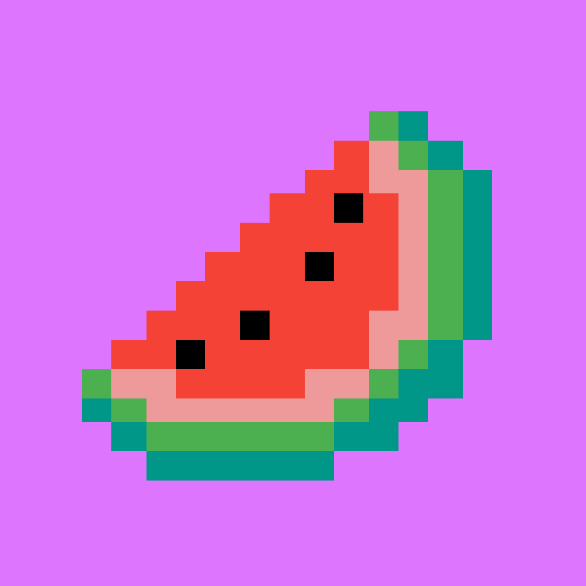 Pixilart - Watermelon by 7237
