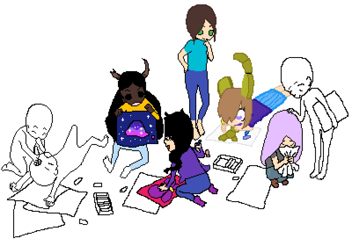Editing Someone else’s picture. - Free online pixel art drawing tool ...
