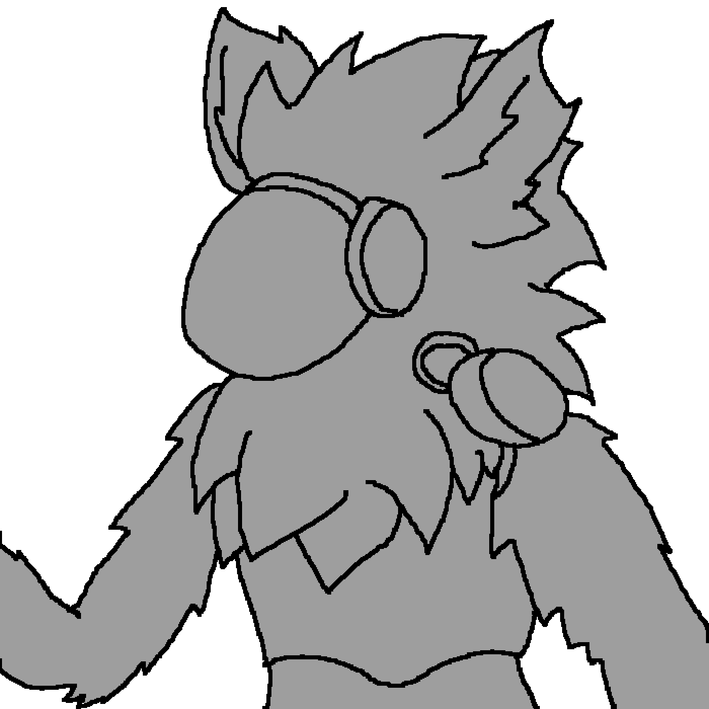 Pixilart - Fluffy Protogen Base by TheMessyRoomGuy